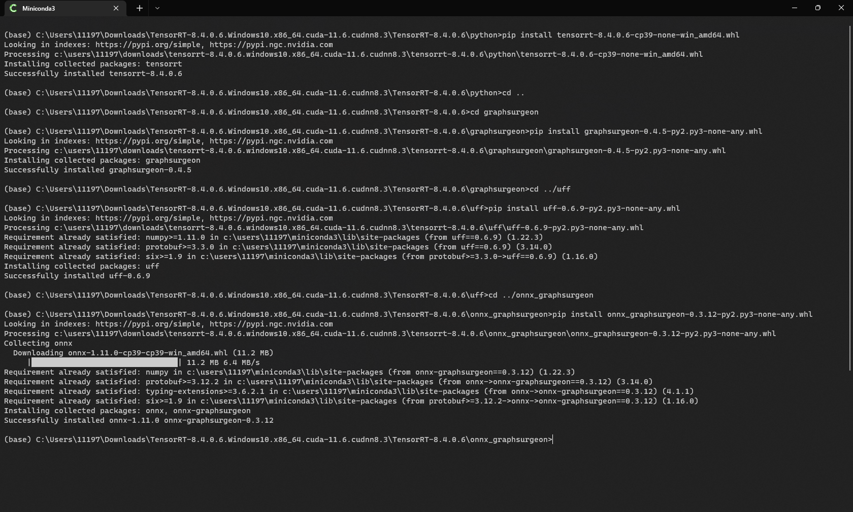 TensorRT--Windows下安装 | 流岚雅舍